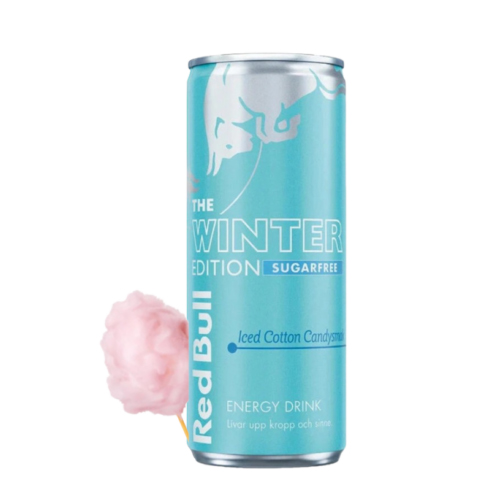 Red bull winter edition cotton candy - Bon Bon Ballon