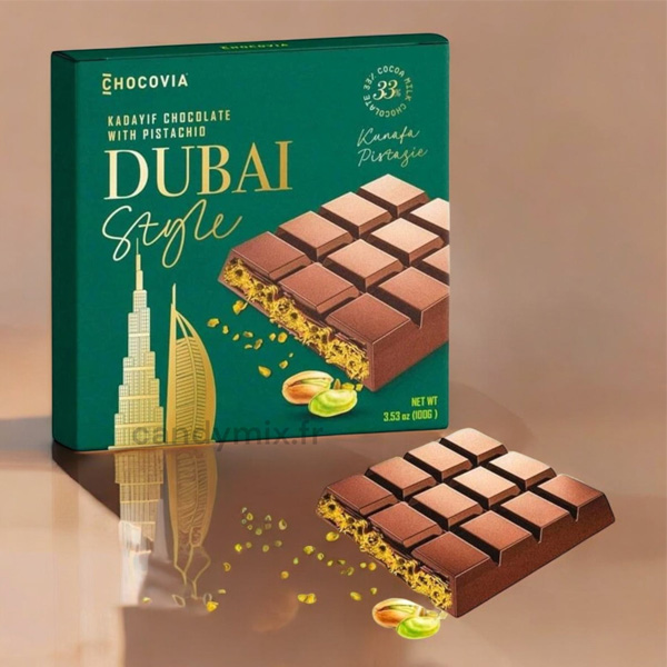 Dubai style chocolade 100 gram tablet - Bon Bon Ballon